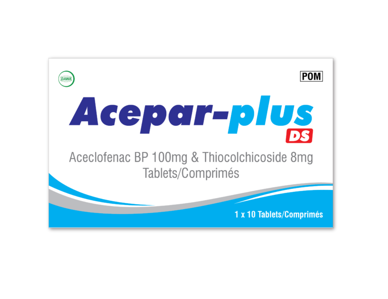 Acepar Plus DS Tablets - Dawa Life Sciences