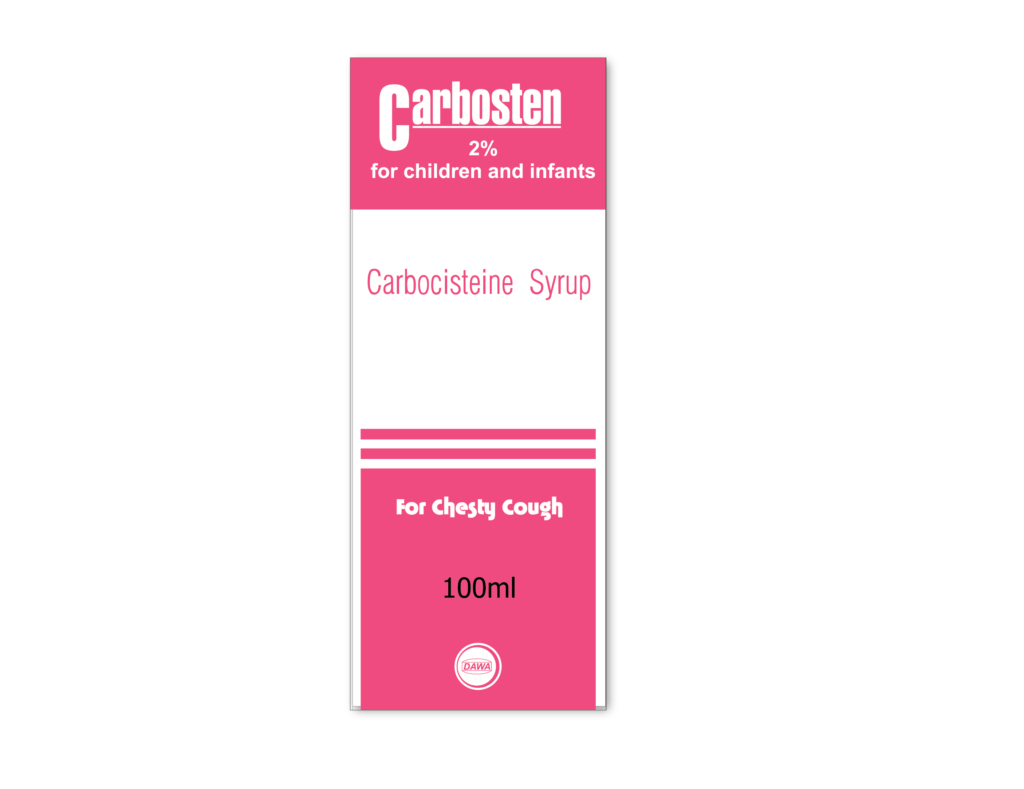 Carbosten 2% Syrup - Dawa Life Sciences