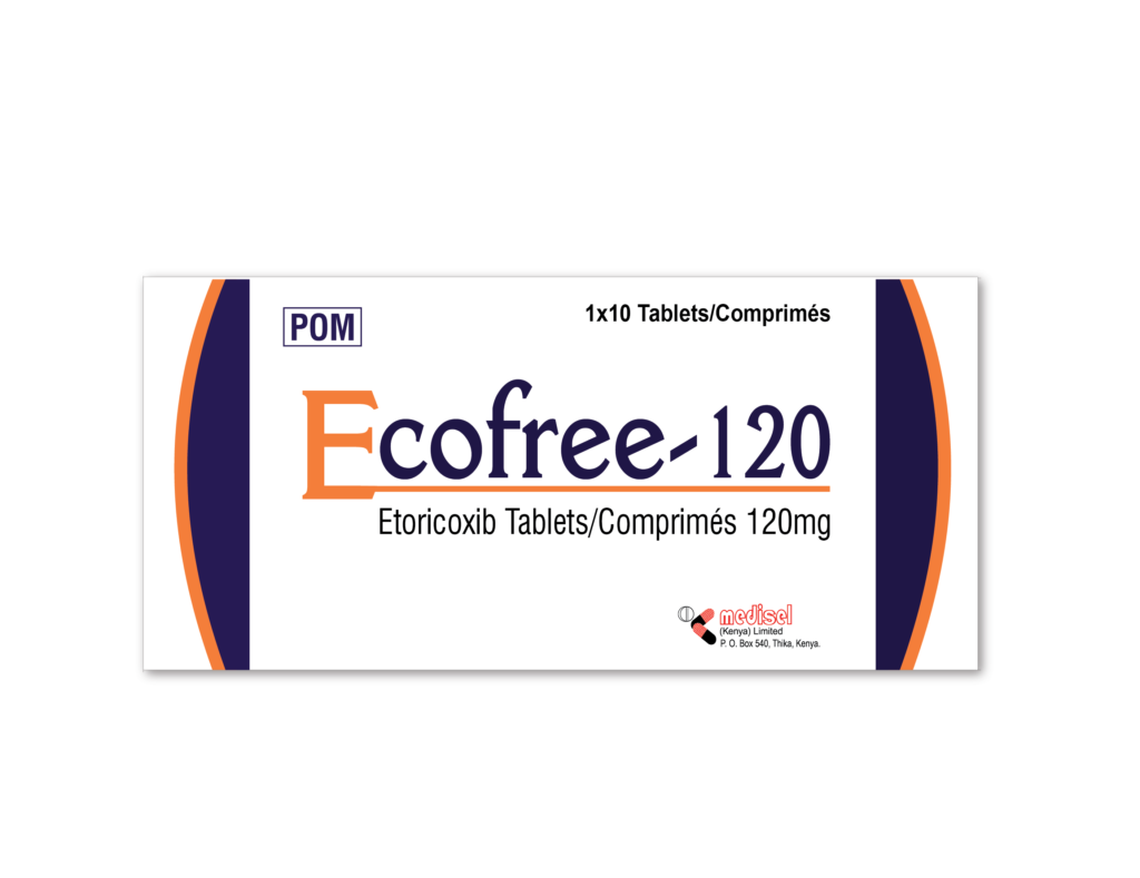 Ecofree-120mg Tablets - Dawa Life Sciences