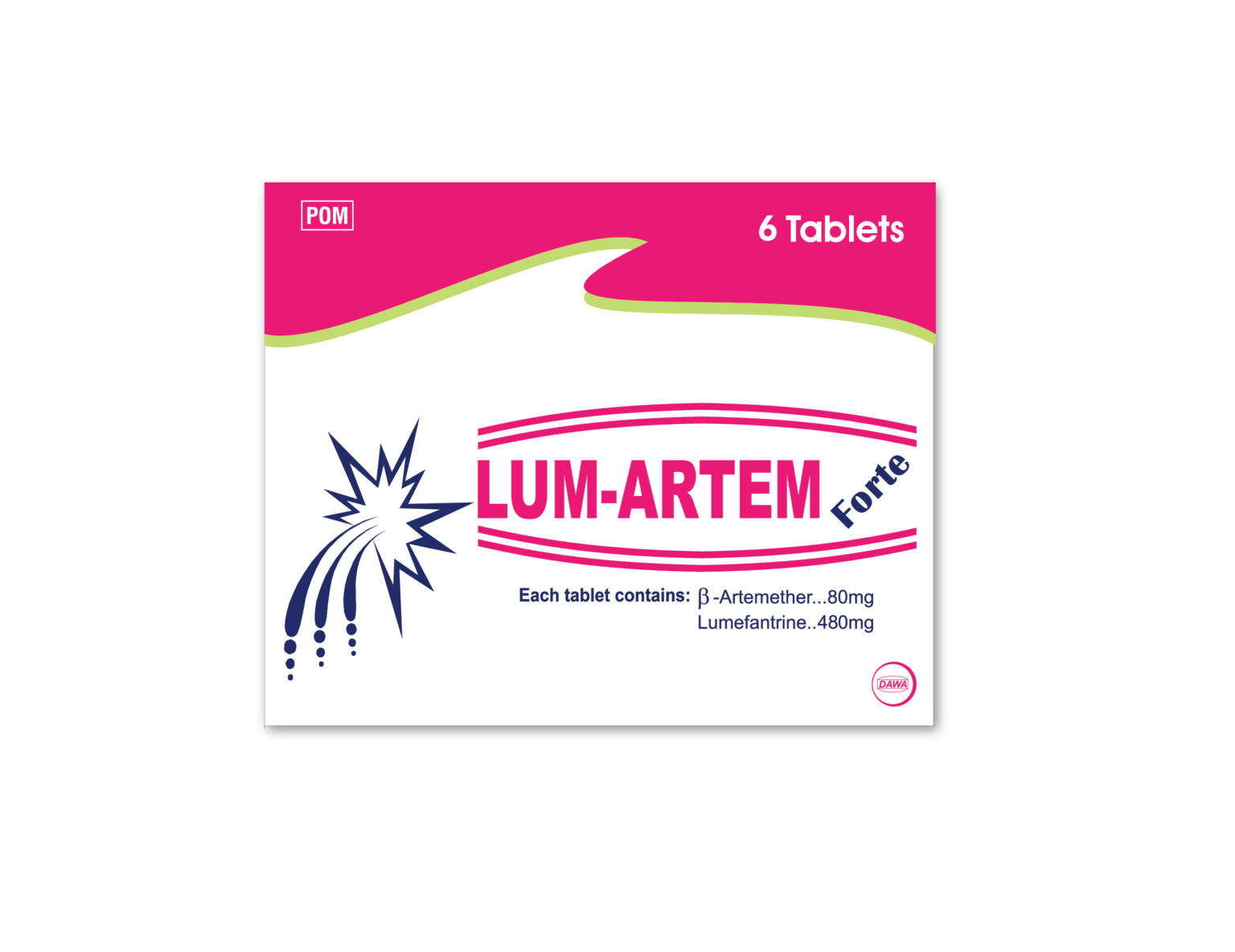 Lum-Artem Forte 80/480mg Tablets - Dawa Life Sciences