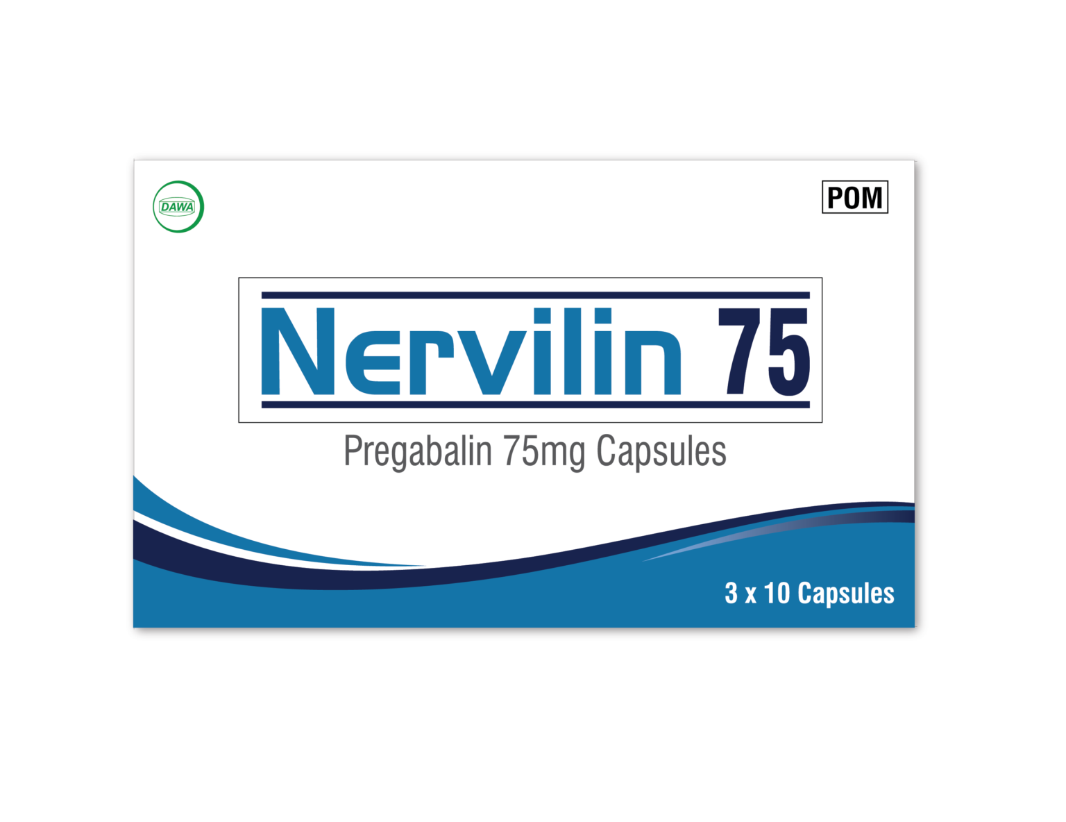 Nervilin 75mg Capsules - Dawa Life Sciences