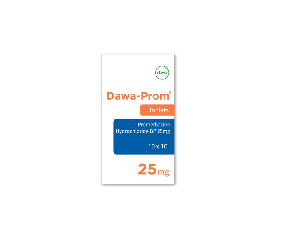 Dawa- Prom 25mg Tablets - Dawa Life Sciences