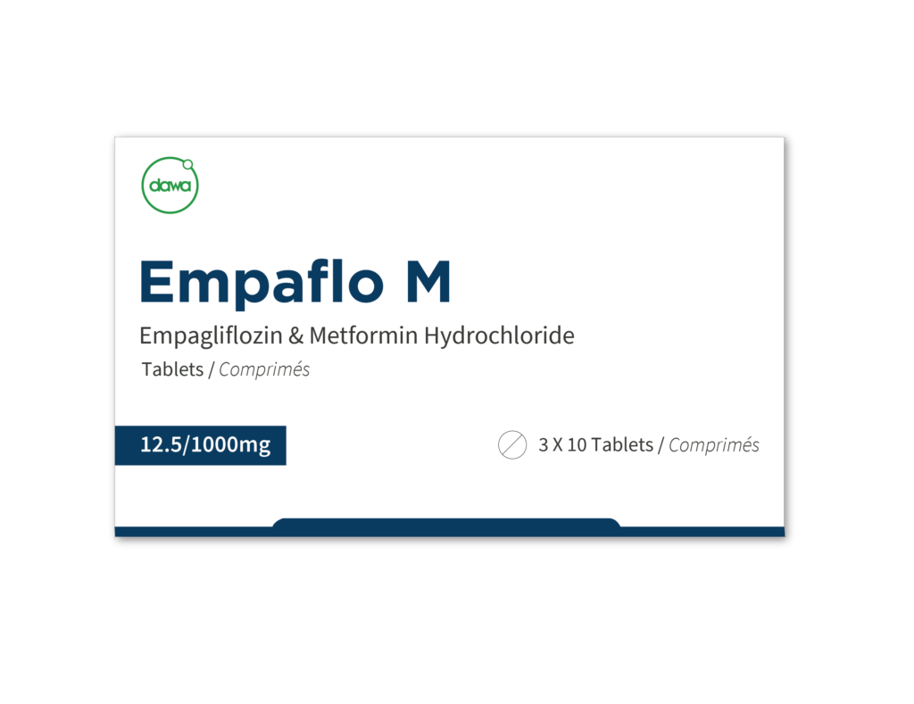 Empaflo M 12.5/1000mg Tablets - Dawa Life Sciences