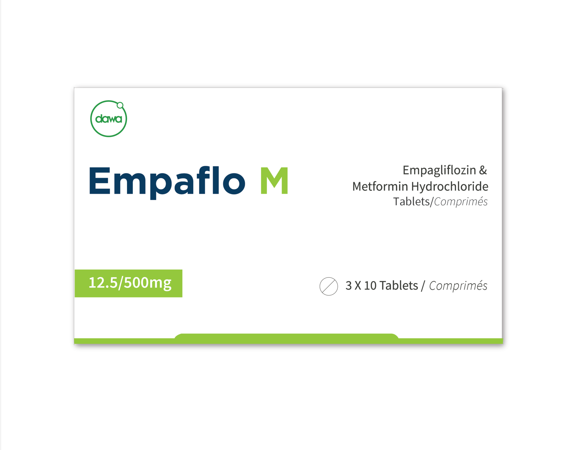 Empaflo M 12.5/500mg Tablets - Dawa Life Sciences