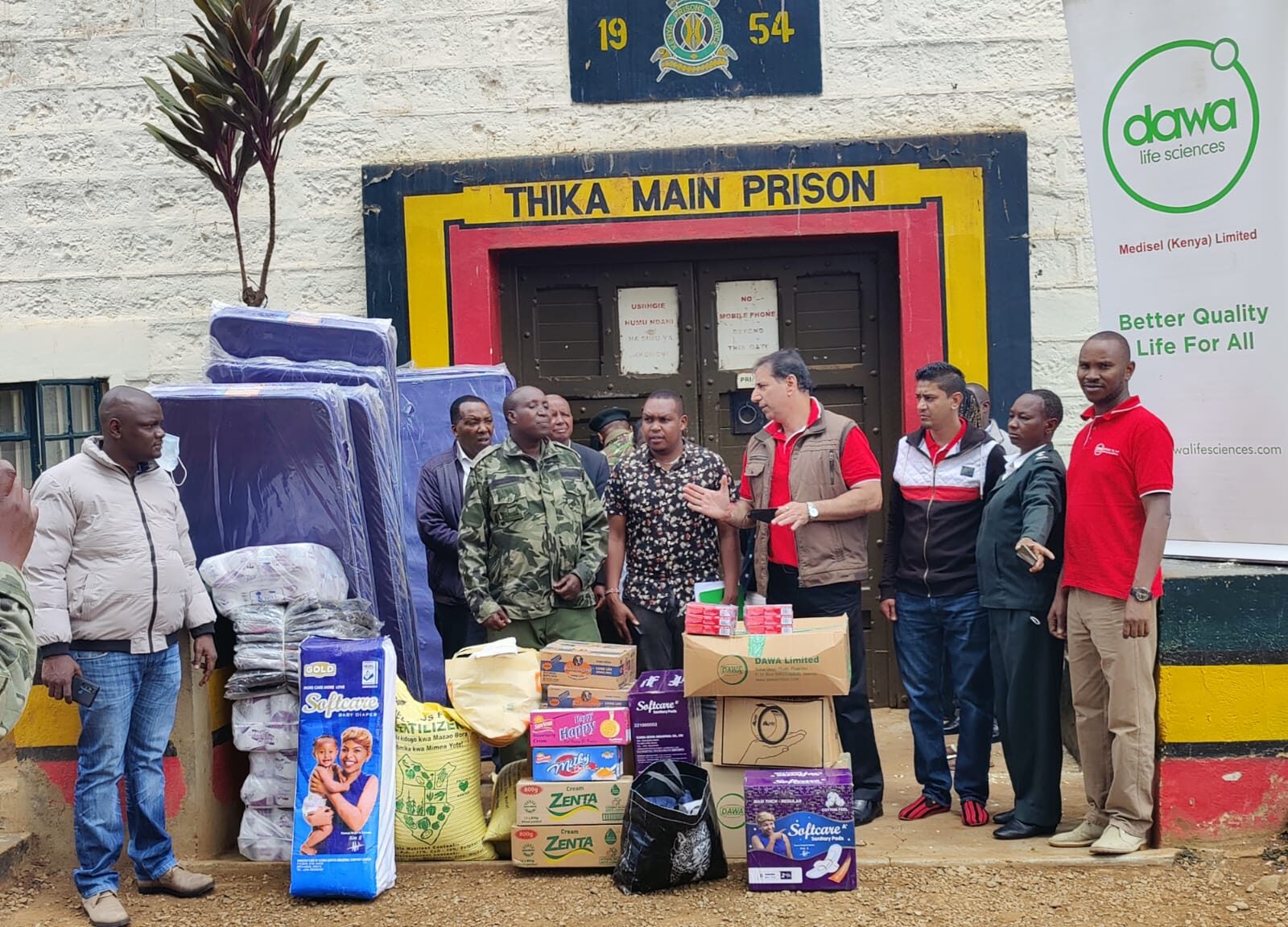 Thika Main Prison Visit - Dawa Life Sciences