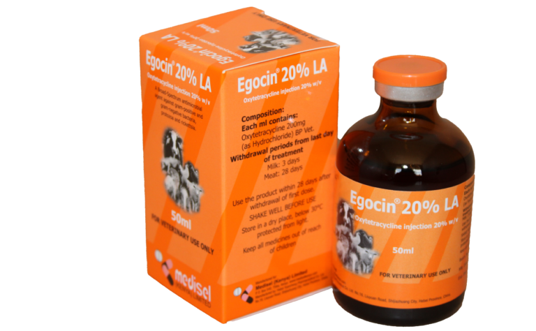 z. Egocin 20% LA - Animal Health & Nutrition - Dawa Life Sciences