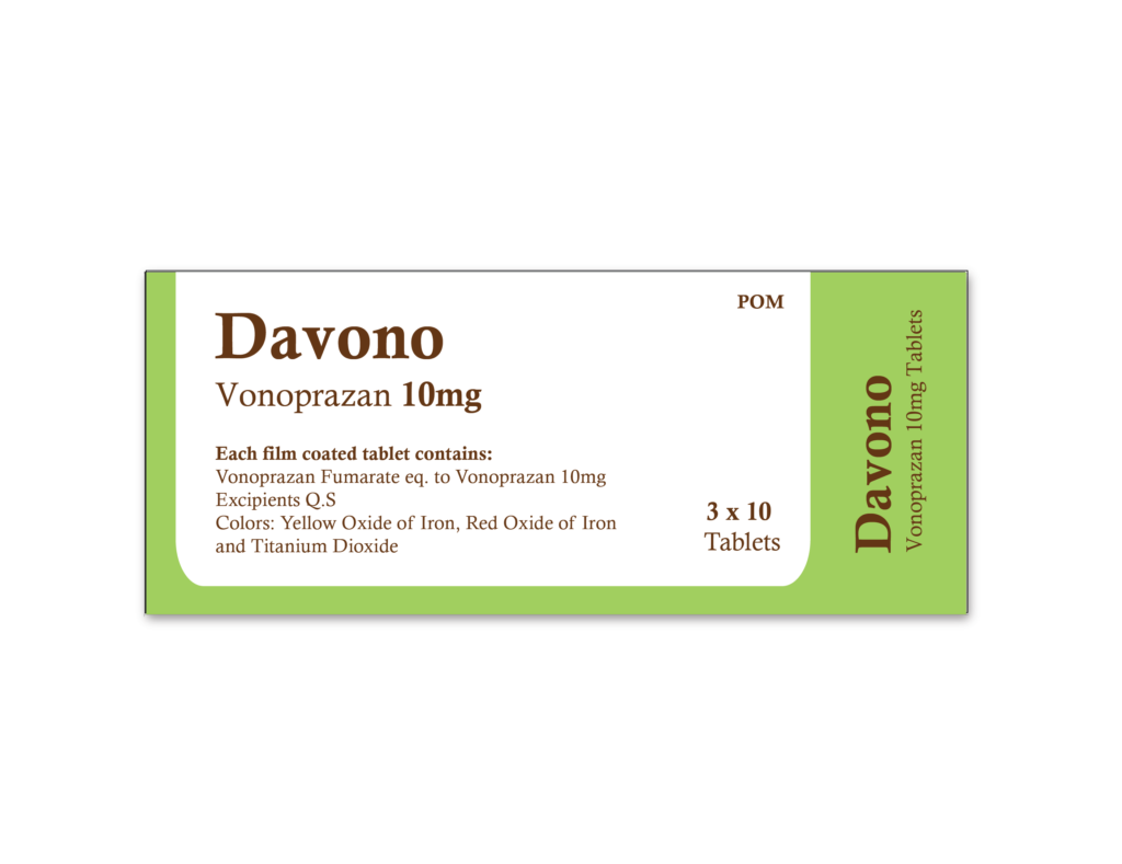 Davono 10mg Tablets - Dawa Life Sciences