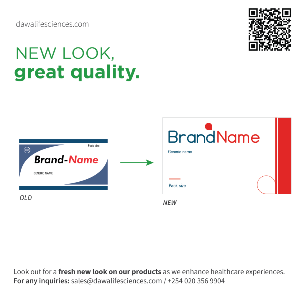 Look out for a fresh new look on our products as we enhance healthcare ...