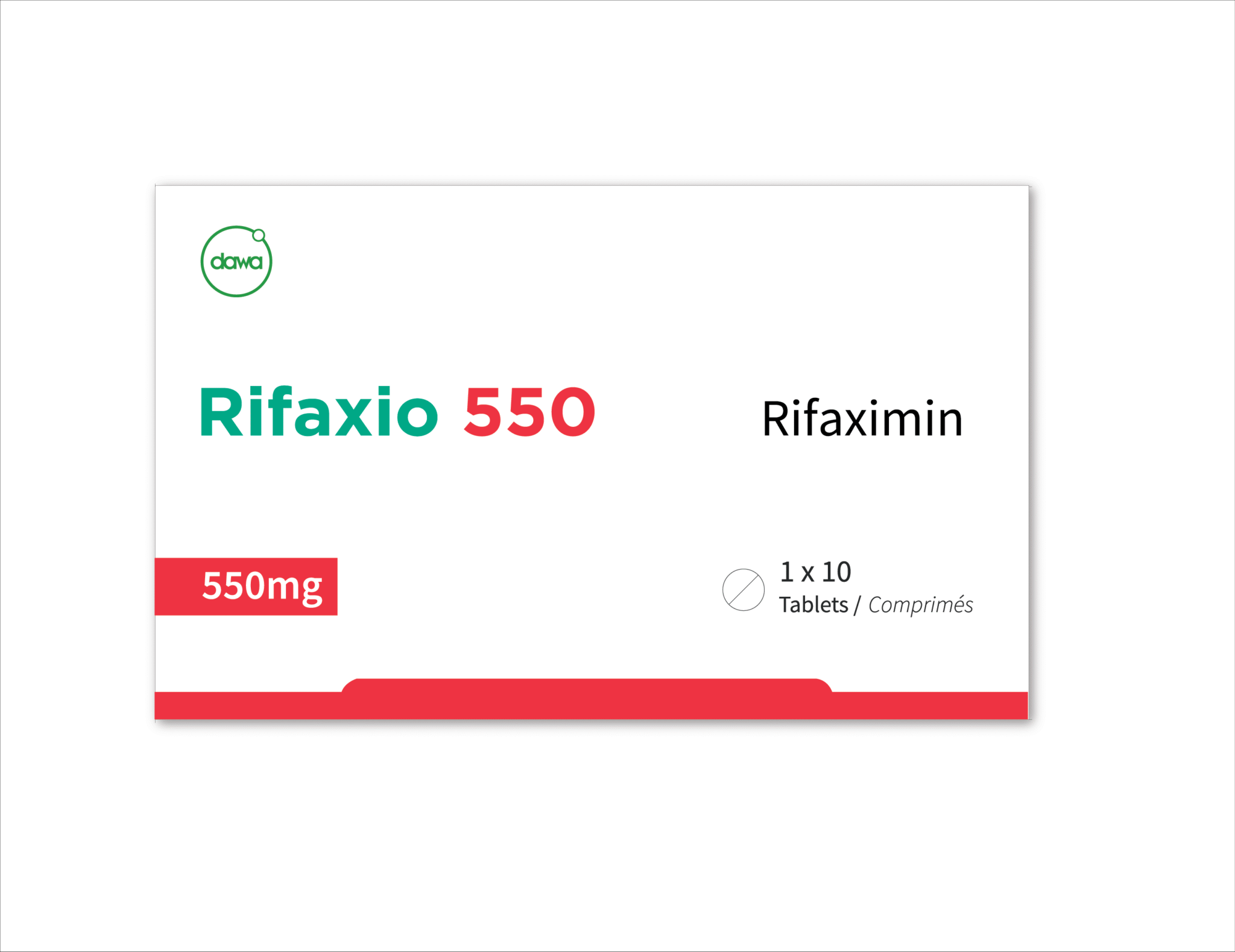 Rifaxio 550mg Tablets - Dawa Life Sciences